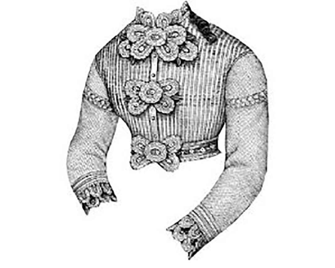 AG1197 1868 Tucked Swiss Muslin Waist Sewing Pattern by Ageless ...