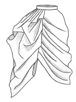 TV365 1883 August Overskirt Sewing Pattern by Truly | Etsy