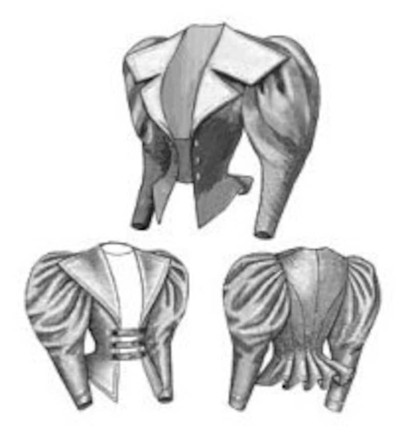 1890s to 1900 Victorian Edwardian Sewing Patterns