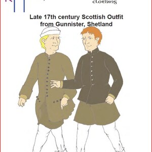 RC307 Late 17th Century Gunnister Outfit Sewing Pattern by ...