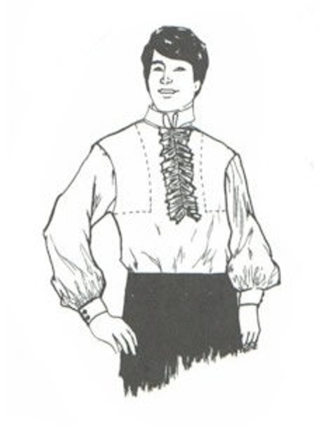 Pwshirt 1776 Shirt for Men and Boys Revolutionary War/colonial Sewing ...