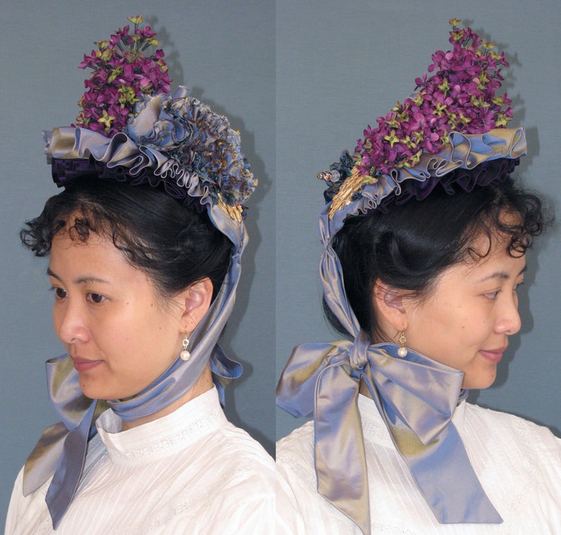 Victorian Hat History | Bonnets, Hats, Caps 1830-1890s