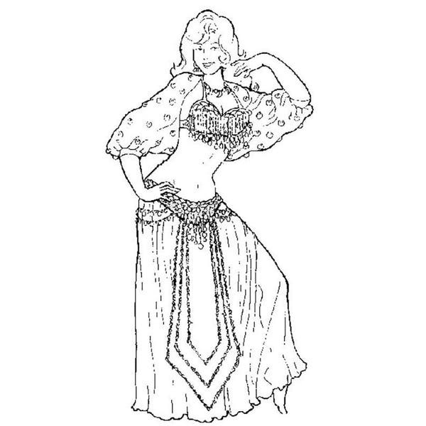 Belly Dance Pattern - Etsy