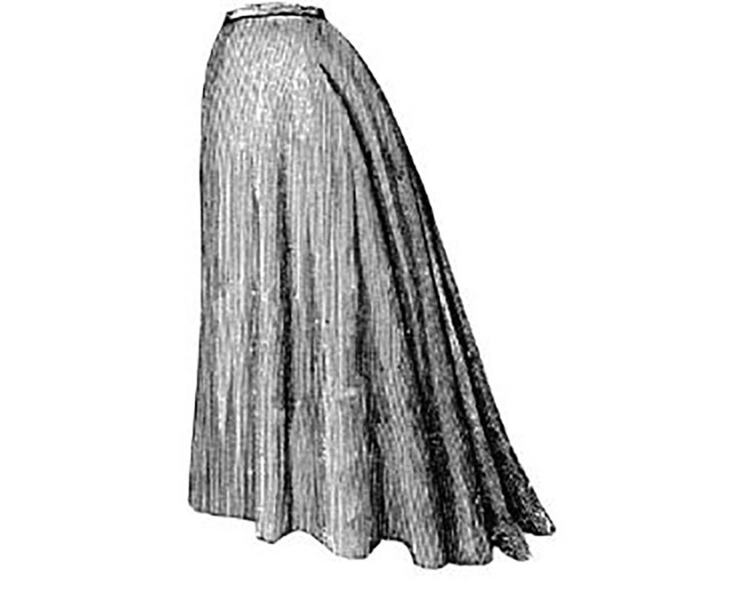 AG1223 1893 New Bell Skirt Sewing Pattern by Ageless - Etsy