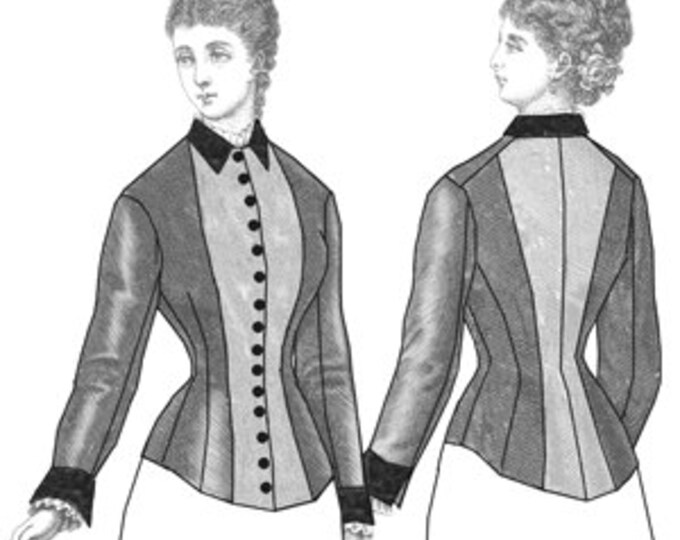 TV102 1885 Chemise and Drawers Sewing Pattern by Truly Victorian - Etsy
