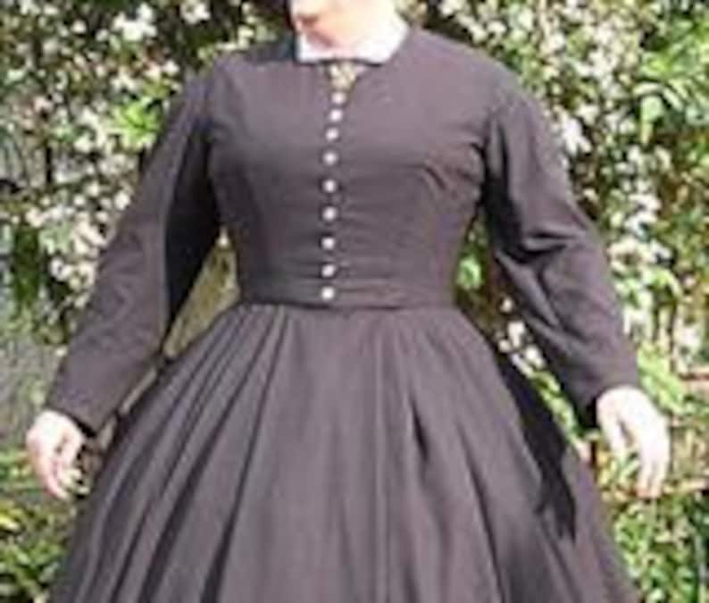 TV446 1860s Darted Bodice Sewing Pattern by Truly Victorian | Etsy