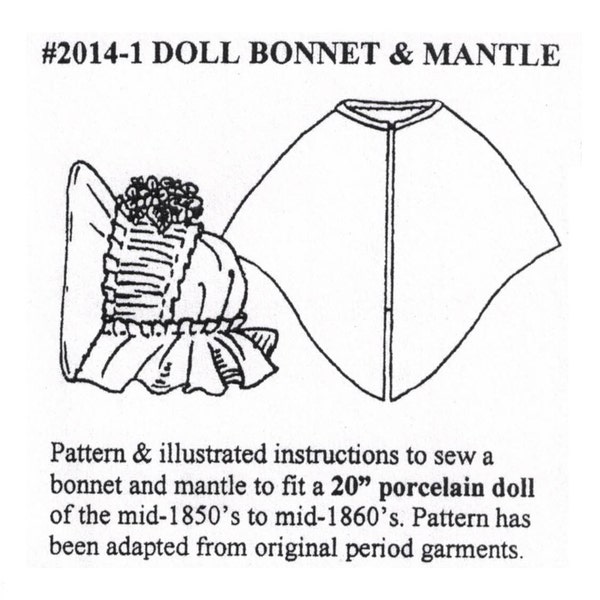 1860s Mantle Pattern - Etsy