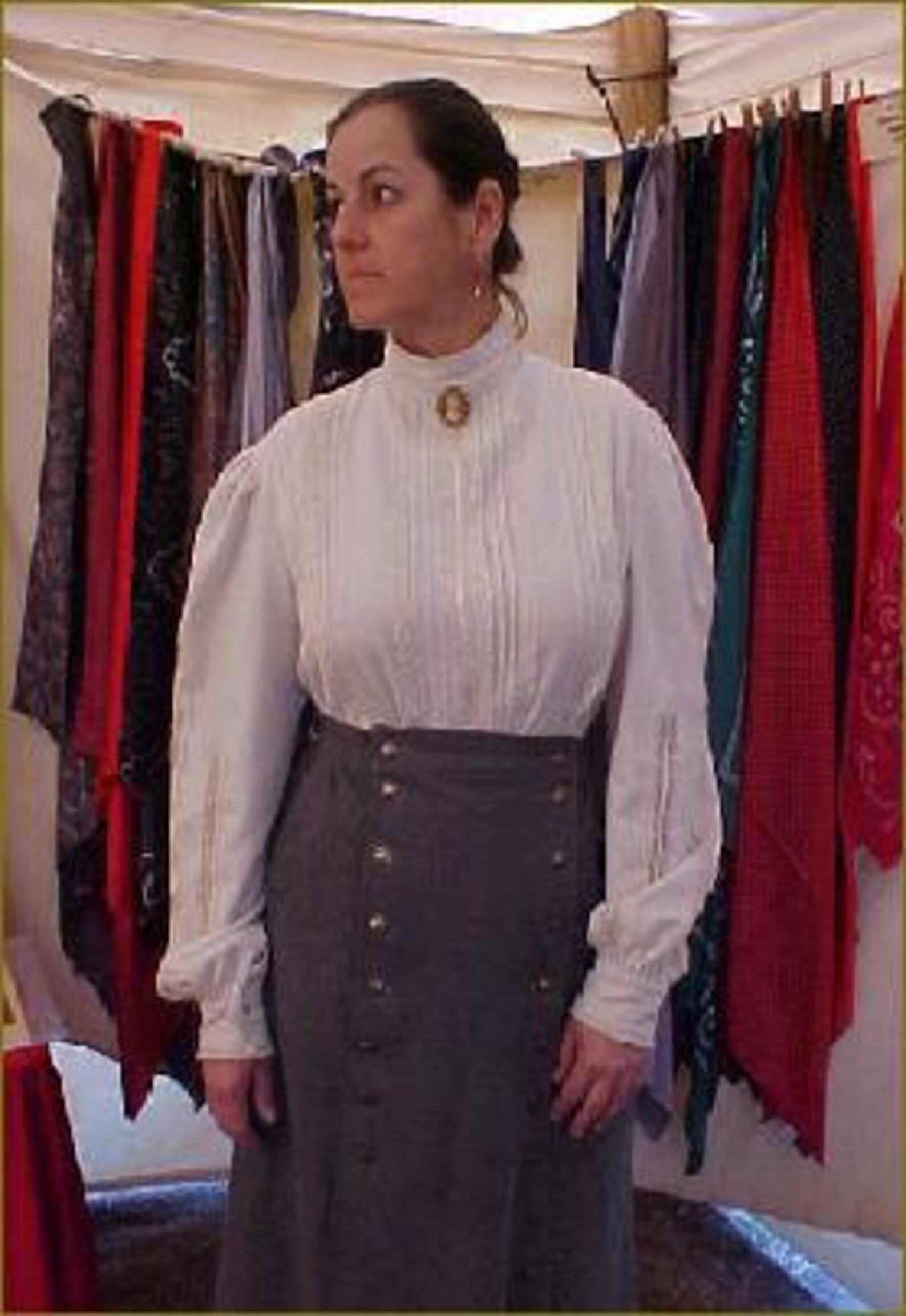 BB07 Romantic Era Blouses Pattern by Buckaroo Bobbins - Etsy