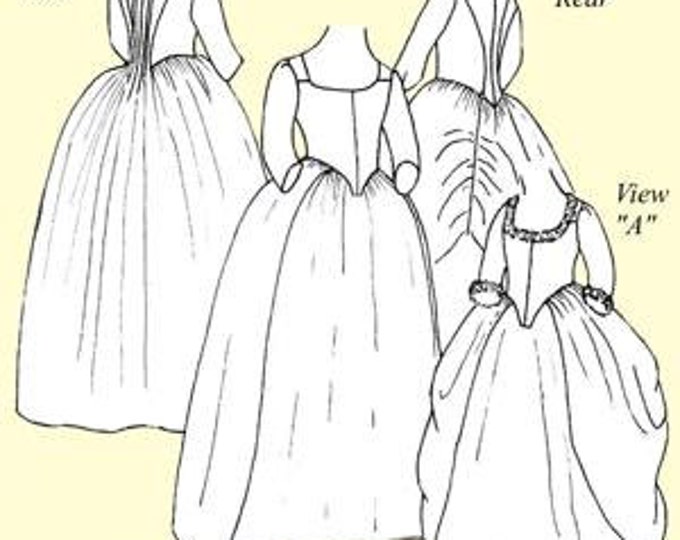 Jrhabit 1770's Riding Habit Sewing Pattern by JP Ryan - Etsy