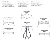 WN798 Civil War Victorian & Edwardian Belts Sewing Pattern - Etsy