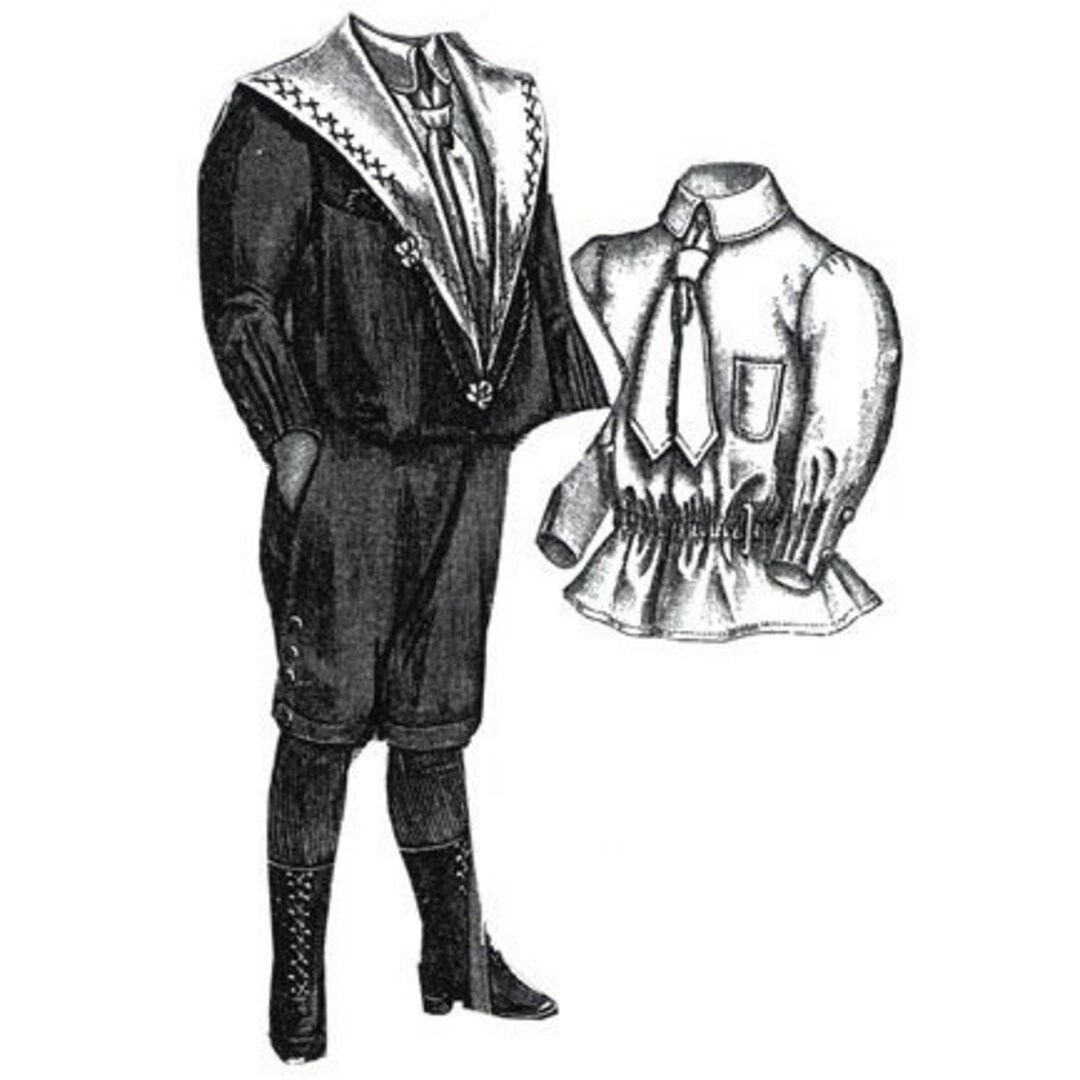 AG1950 1894 Sailor Suit W/shirtwaist for Boy 5-7 Years Sewing Pattern ...