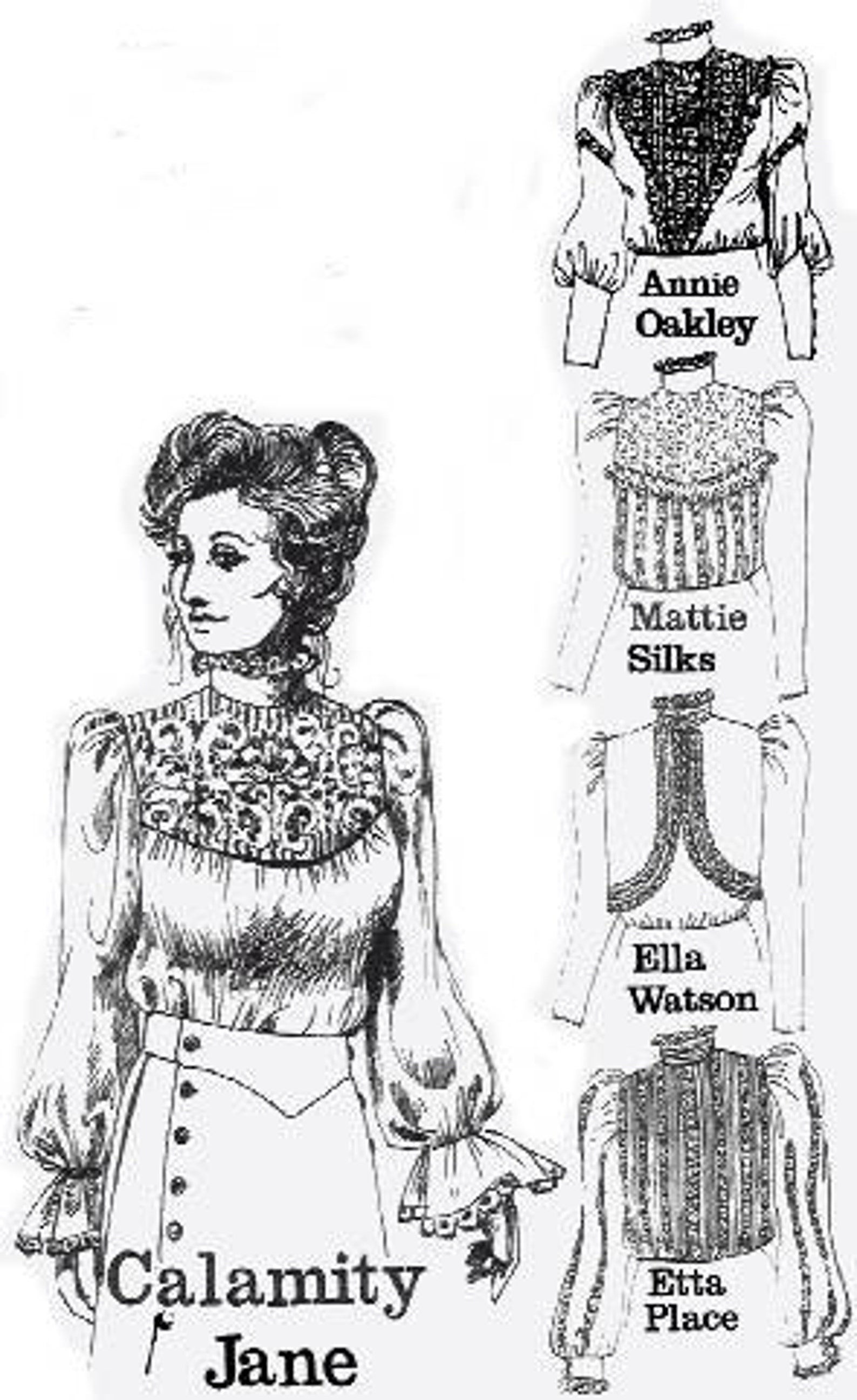 BB07 Romantic Era Blouses Pattern by Buckaroo Bobbins - Etsy