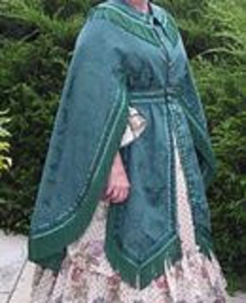 TV501 1871 Bleted Mantle Sewing Pattern by Truly Victorian | Etsy