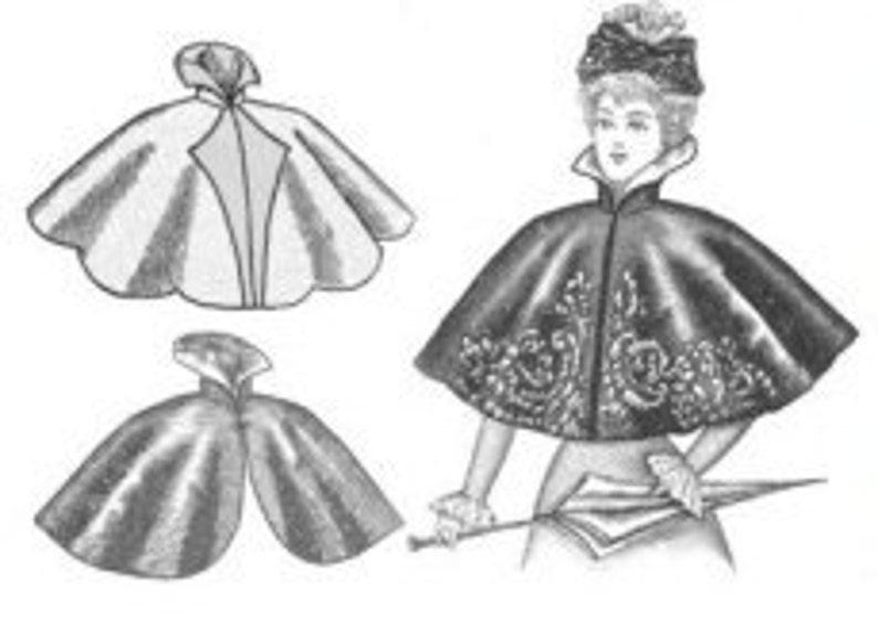1890s to 1900 Victorian Edwardian Sewing Patterns