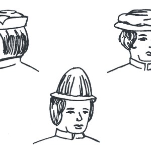 WN703 14th Through 16th Century Men's Headwear Sewing Pattern by Wingeo ...