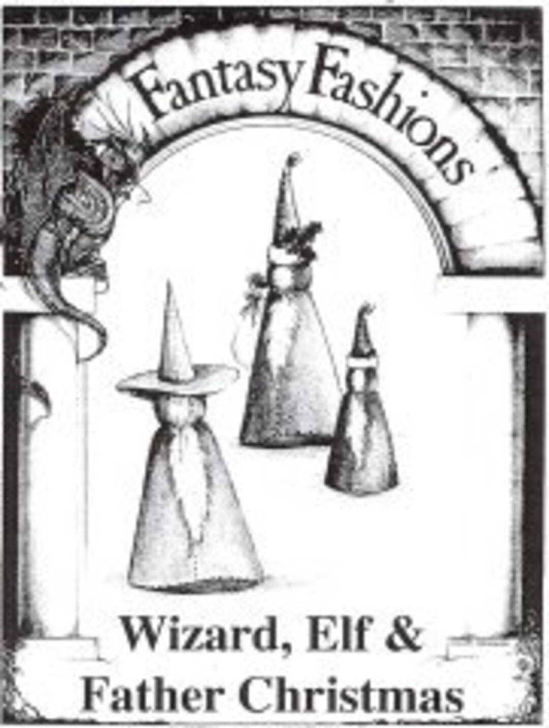 FFW01 Whimsical Sewing Projects Wizard, Elf and Father Christmas Sewing ...