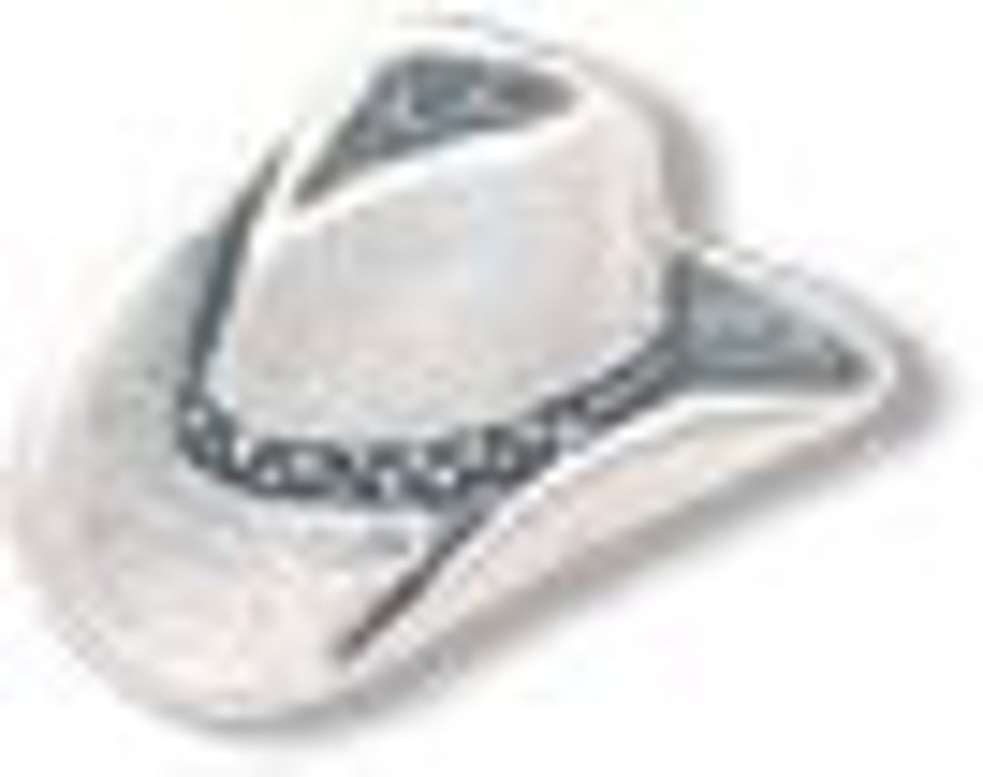JH90201 Cowboy Hat Button Silver Finish Metal 5/8 - Etsy