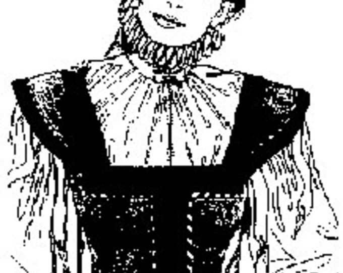 AY09 Easy Bodice Back Laced Sewing Pattern by Alter Years - Etsy