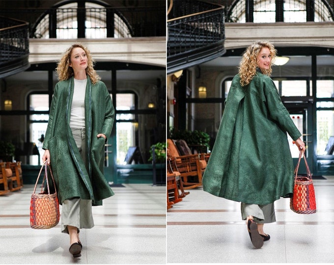 FW254 Swing Coat Pattern Sewing Pattern by Folkwear - Etsy