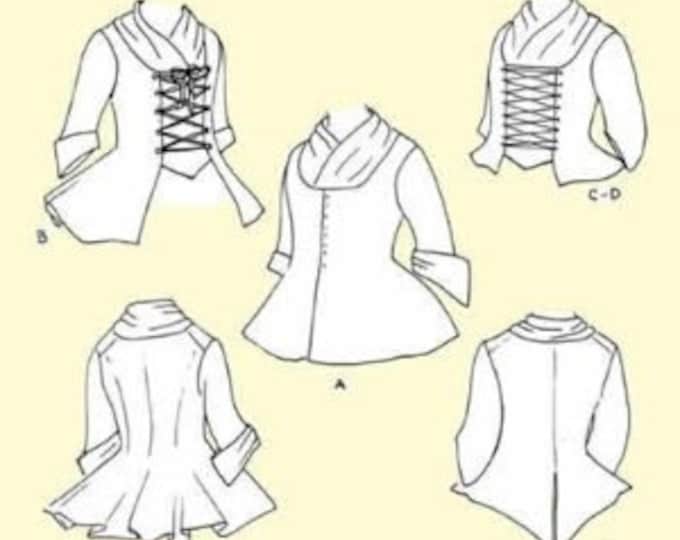 Jrjacket 18th Century Jackets Sewing Pattern by JP Ryan - Etsy