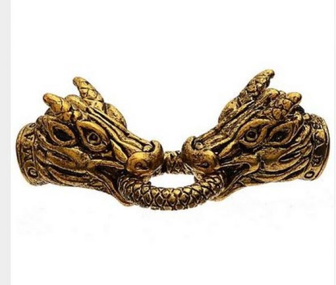 ABJ016 Tibetan Dragon Cord Connectors - Etsy