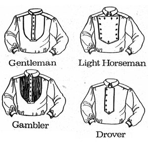 BB28 Little Buckaroo Shirts Sewing Patterns by Buckaroo Bobbins - Etsy