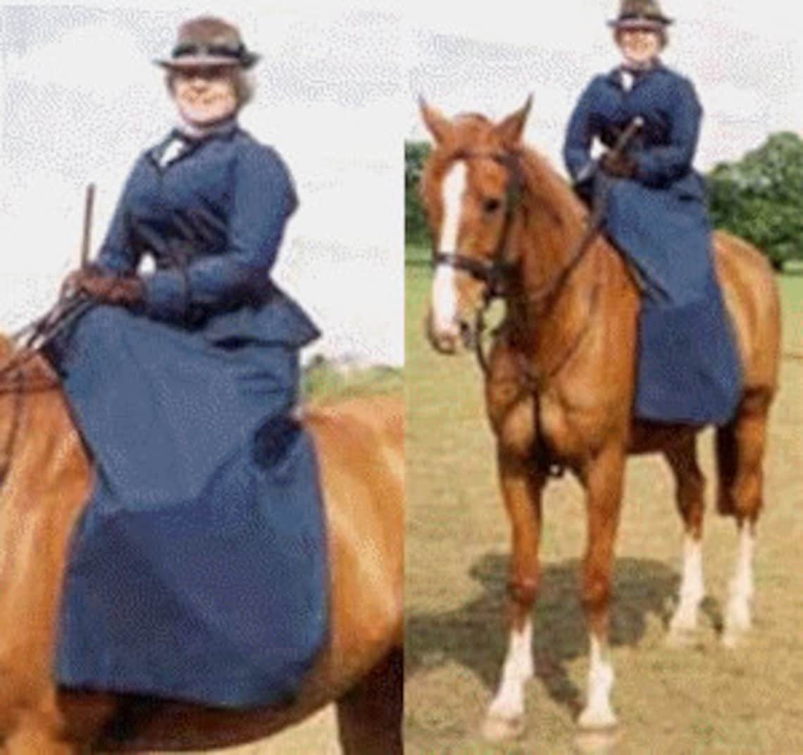 AG1256 1888 English Riding Habit Sewing Pattern by Ageless - Etsy