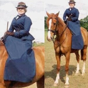 AG1256 1888 English Riding Habit Sewing Pattern by Ageless Patterns - Etsy