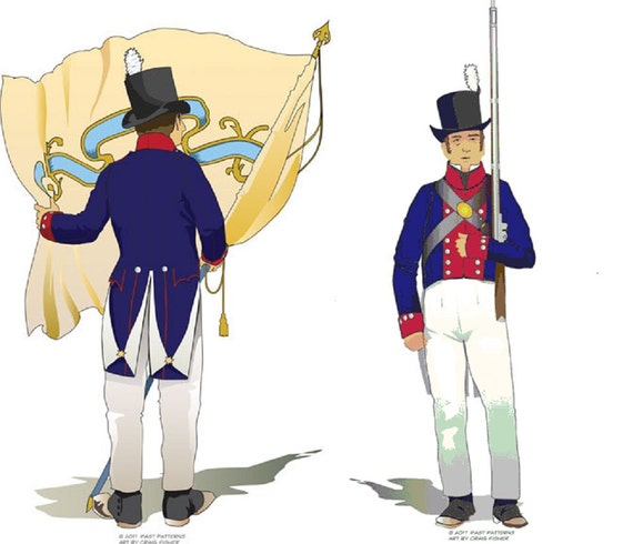 Regimental Coat Pattern