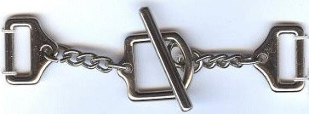 BC72 Metal Closure Chain Cuff Link Clasp Closure in Nickel Finish - Etsy