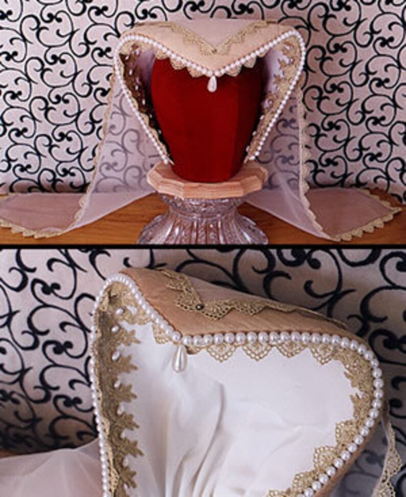 MC03 Women's Elizabethan Attifet Sewing Pattern by Lynn - Etsy