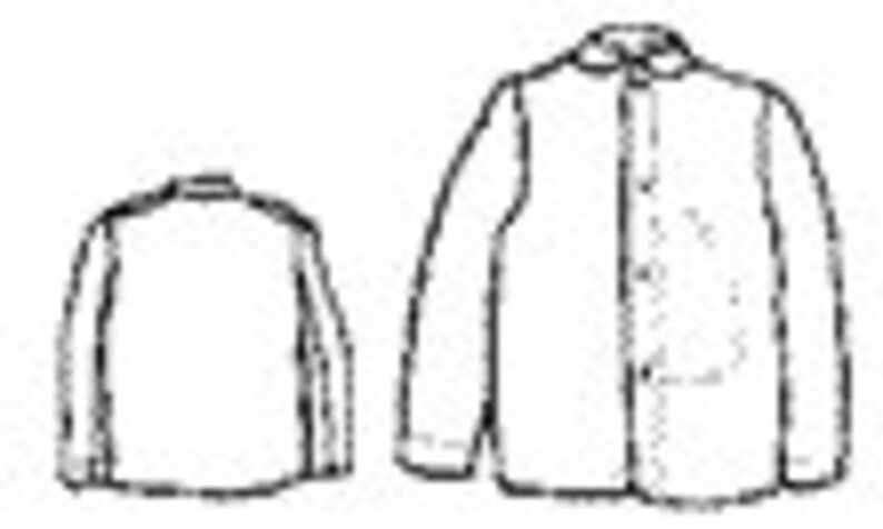 PI716 1850s to 1860s Union Sack Coat Sewing Pattern by | Etsy