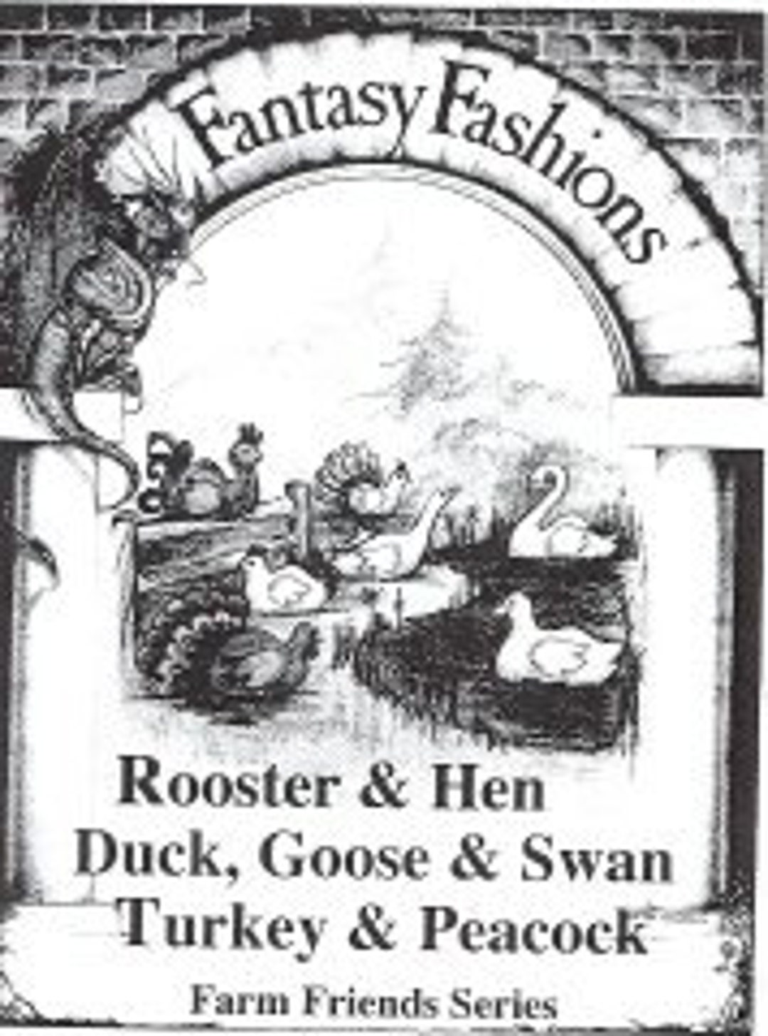 FFW11 Whimsical Sewing Projects Rooster & Hen, Duck, Goose and Swan ...