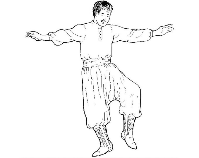 AF34 Ahmeds Chalwar belly Dance Sewing Pattern by - Etsy