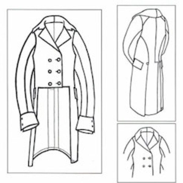 Tailcoat Pattern - Etsy