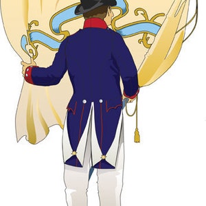 PA042 1806-1815 State Militia Regimental Coat Pattern 3 Size Categories ...