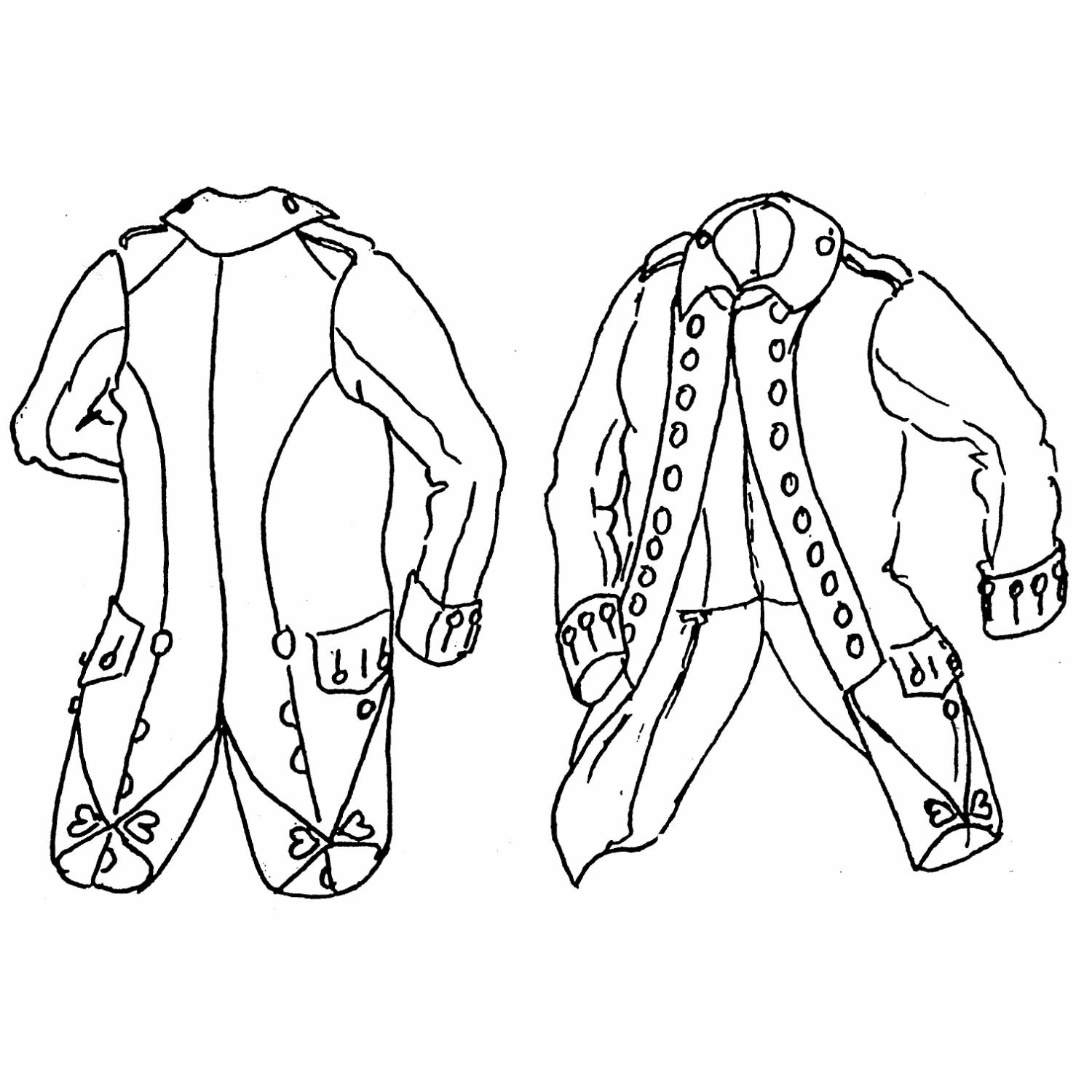 Regimental Coat Pattern