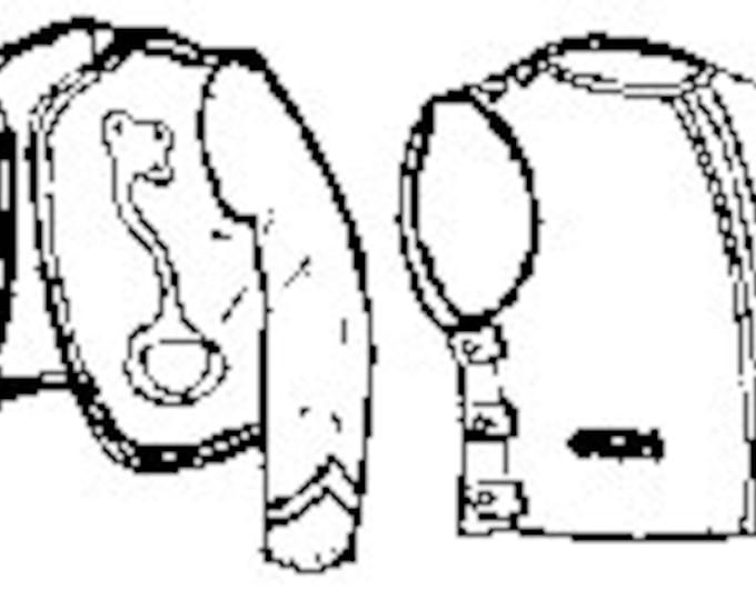 PI713 Civil War Era Zouave Jacket & Vest Sewing Pattern by Period ...