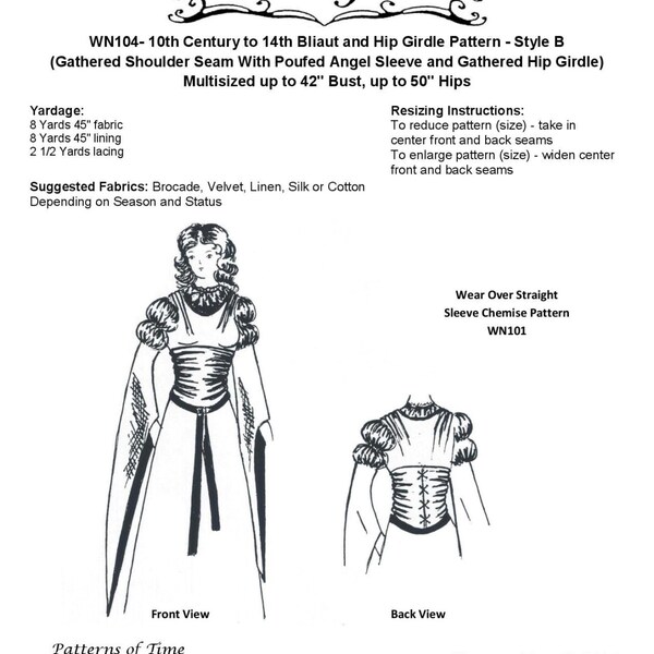 Girdle Pattern - Etsy