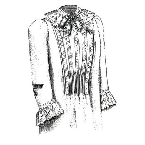 Night Gown Pattern - Etsy