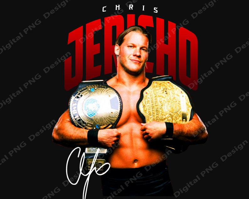 JERICHO WWE Png , Instant Download, Digital Files Png - Etsy
