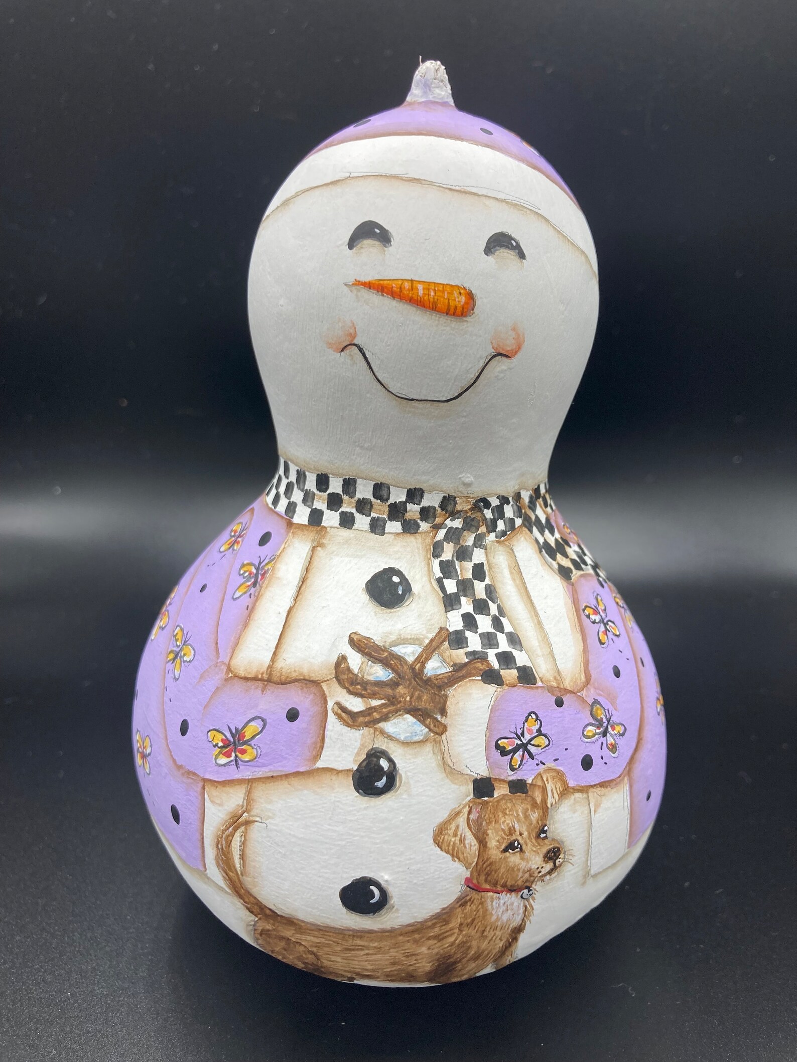 Fetch Snowman Gourd - Etsy