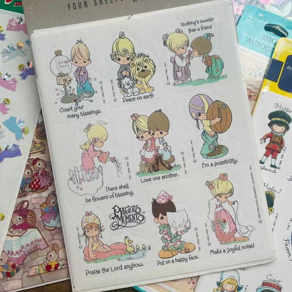 Hallmark Stickers - Etsy