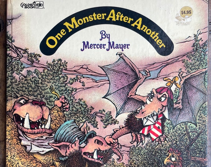 One Monster After Another by Mercer Mayer ~ A Golden Book, HC, 1974 ...