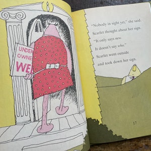 Scarlet Monster Lives Here by Marjorie Weinman Sharmat Weekly Reader ...