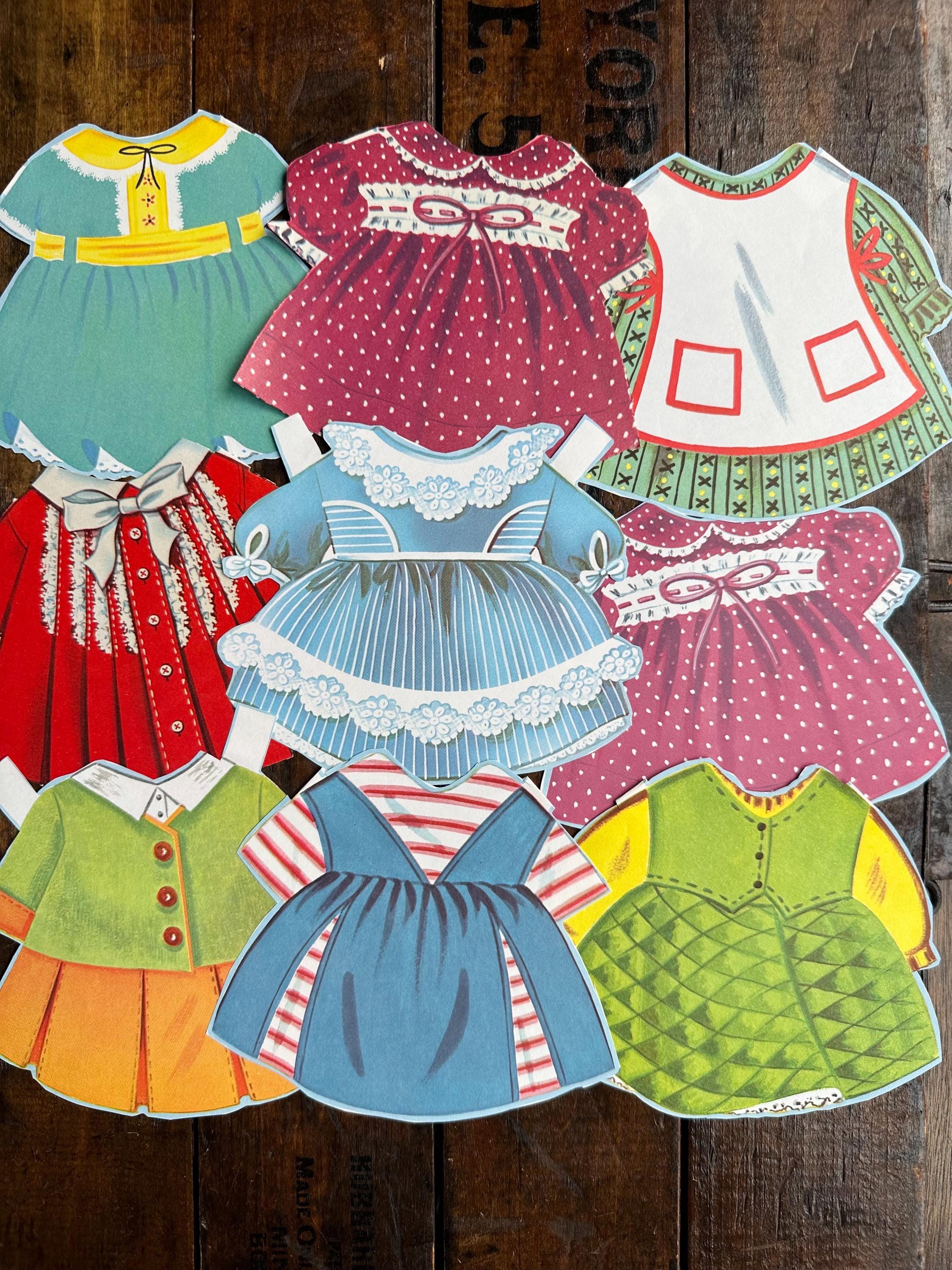 Large Paper Doll, Eyes Open & Close, Many Outfits ~ Vintage ~ Molly, 11 ...