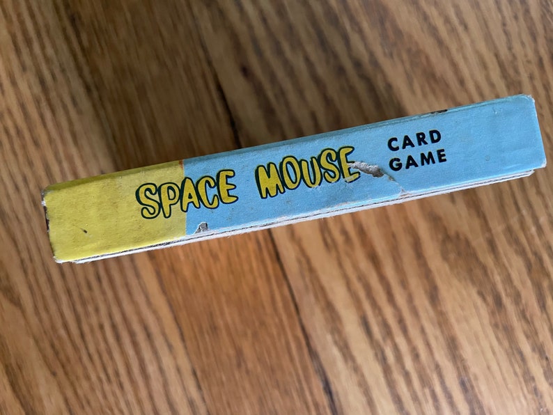 Space Mouse Card Game Vintage 1964 Fairchild Woody - Etsy