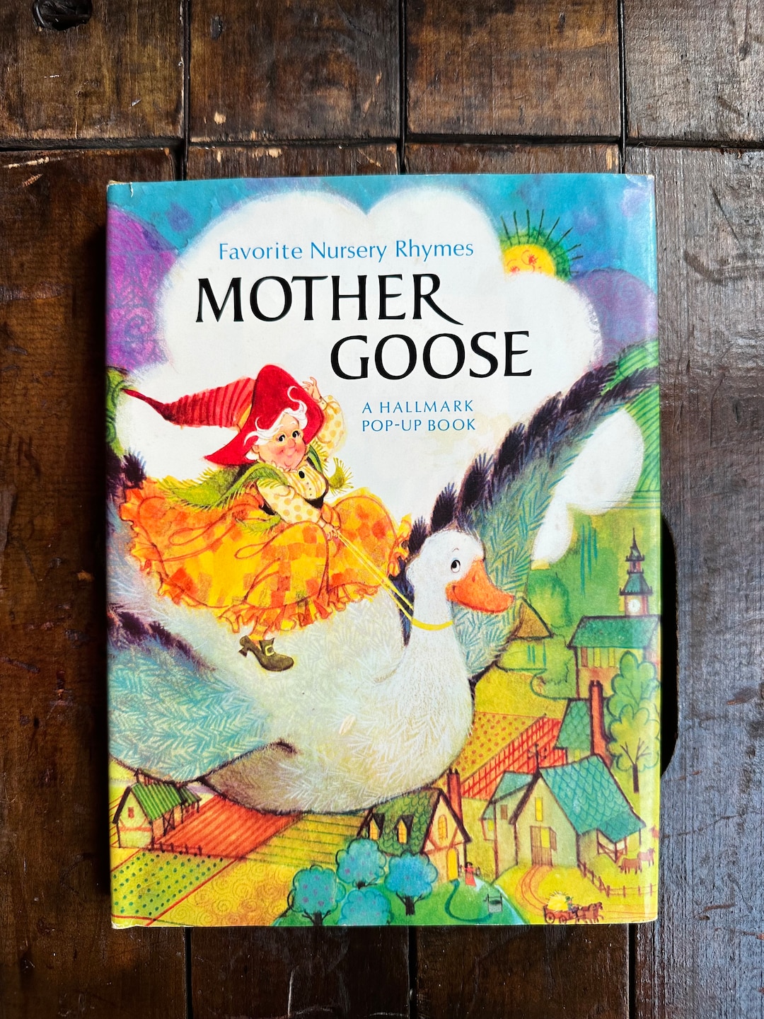 Favorite Nursery Rhymes Mother Goose Hallmark Pop-up Book - Etsy