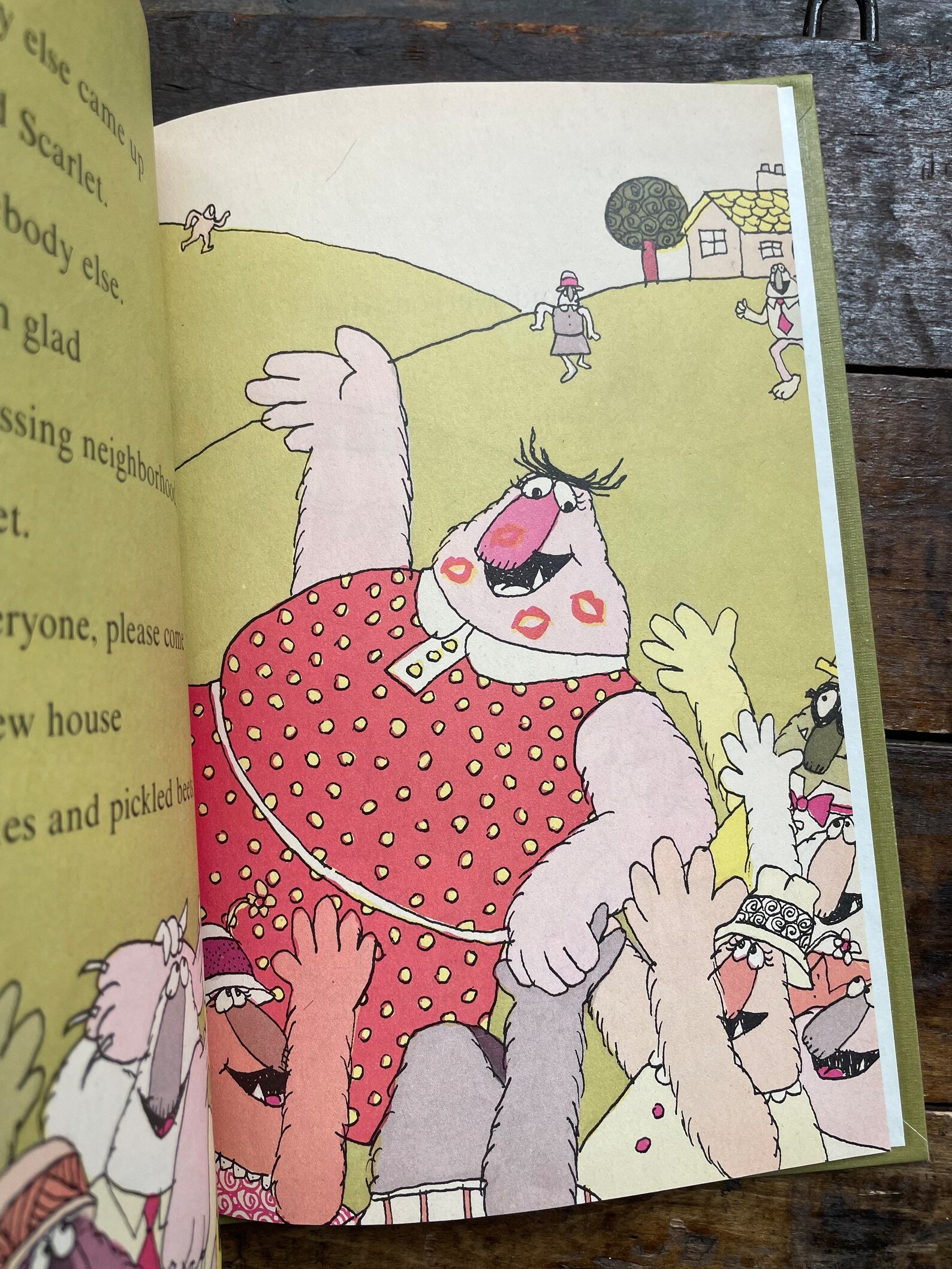 Scarlet Monster Lives Here by Marjorie Weinman Sharmat ~ Weekly Reader ...