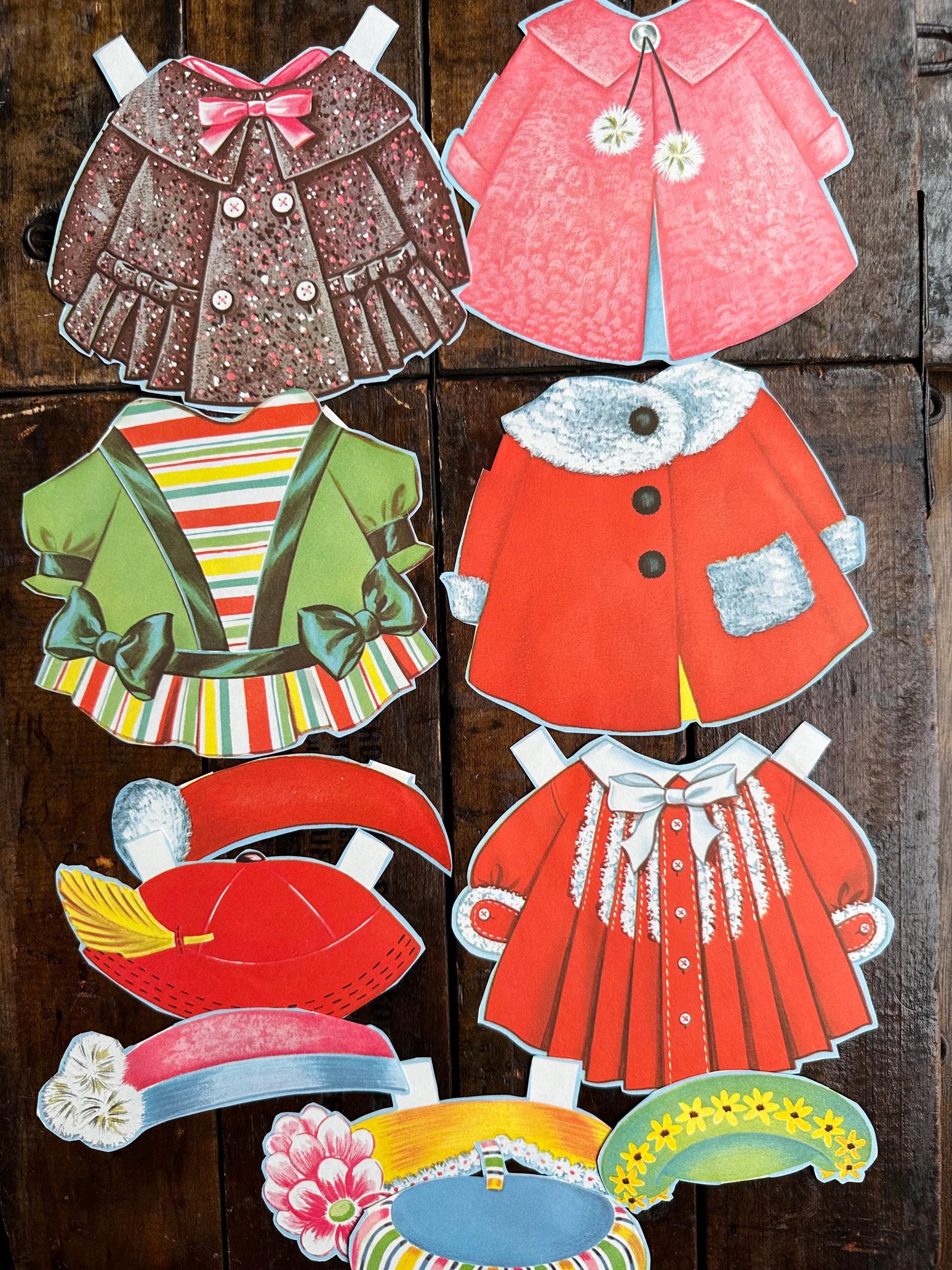 Large Paper Doll, Eyes Open & Close, Many Outfits ~ Vintage ~ Molly, 11 ...
